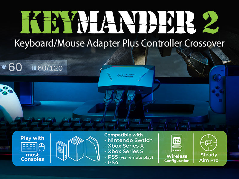 GE1337P2 - IOGEAR KeyMander 2 Keyboard/Mouse Adapter Plus Controller ...