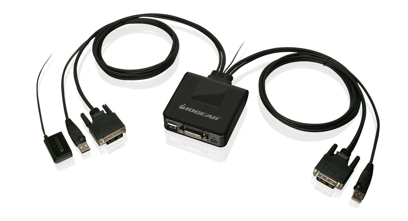 2-Port Cable KVM Switch with HDMI Connections