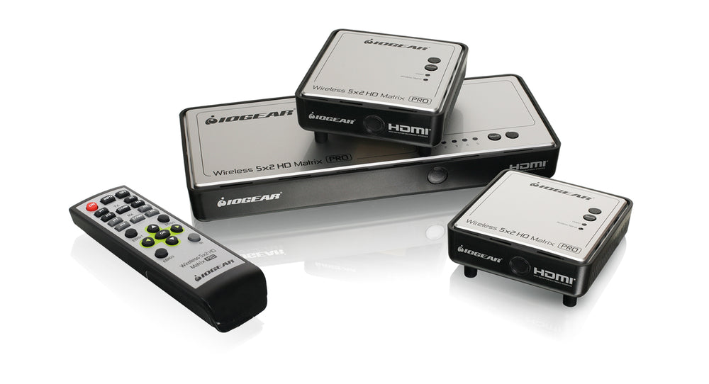 Long Range Wireless 4K HDMI® Video Transmitter and Receiver Kit with L