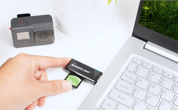 GFR305SD - IOGEAR Compact USB 3.0 SD/MicroSD Card Reader/Writer