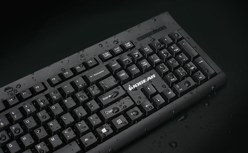 GKM552RB - IOGEAR Long Range 2.4 GHz Wireless Keyboard and Mouse Combo