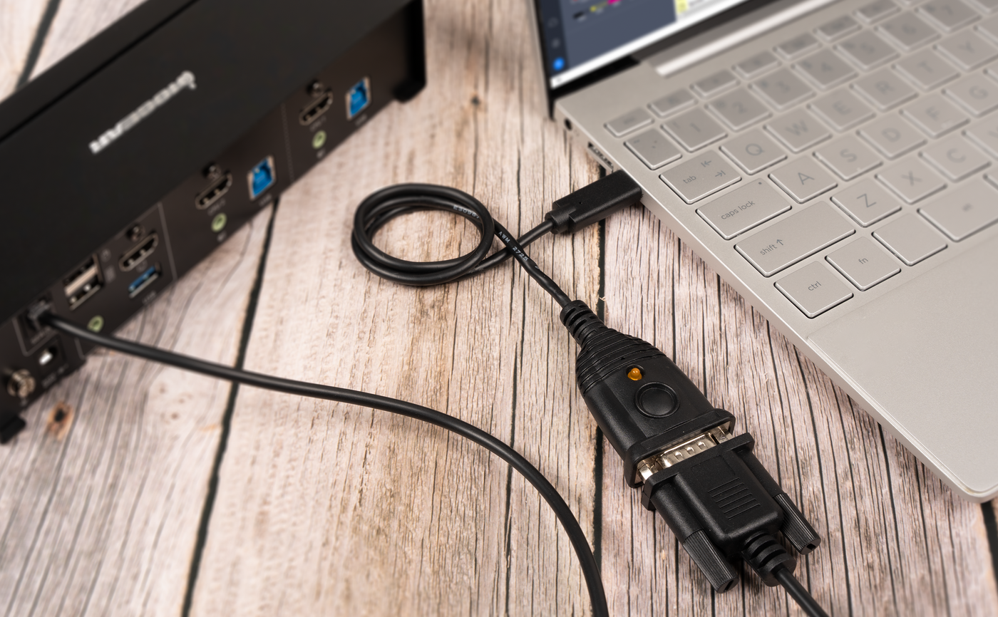 GUC232C - IOGEAR USB-C to Serial RS-232 Adapter