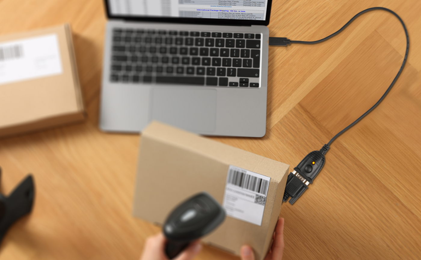 GUC232C - IOGEAR USB-C to Serial RS-232 Adapter